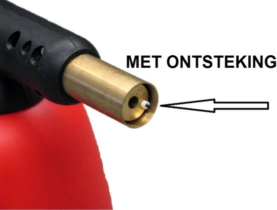 Benson Soldeerbrander Turbo - Gas - Piëzo Ontsteking | bol