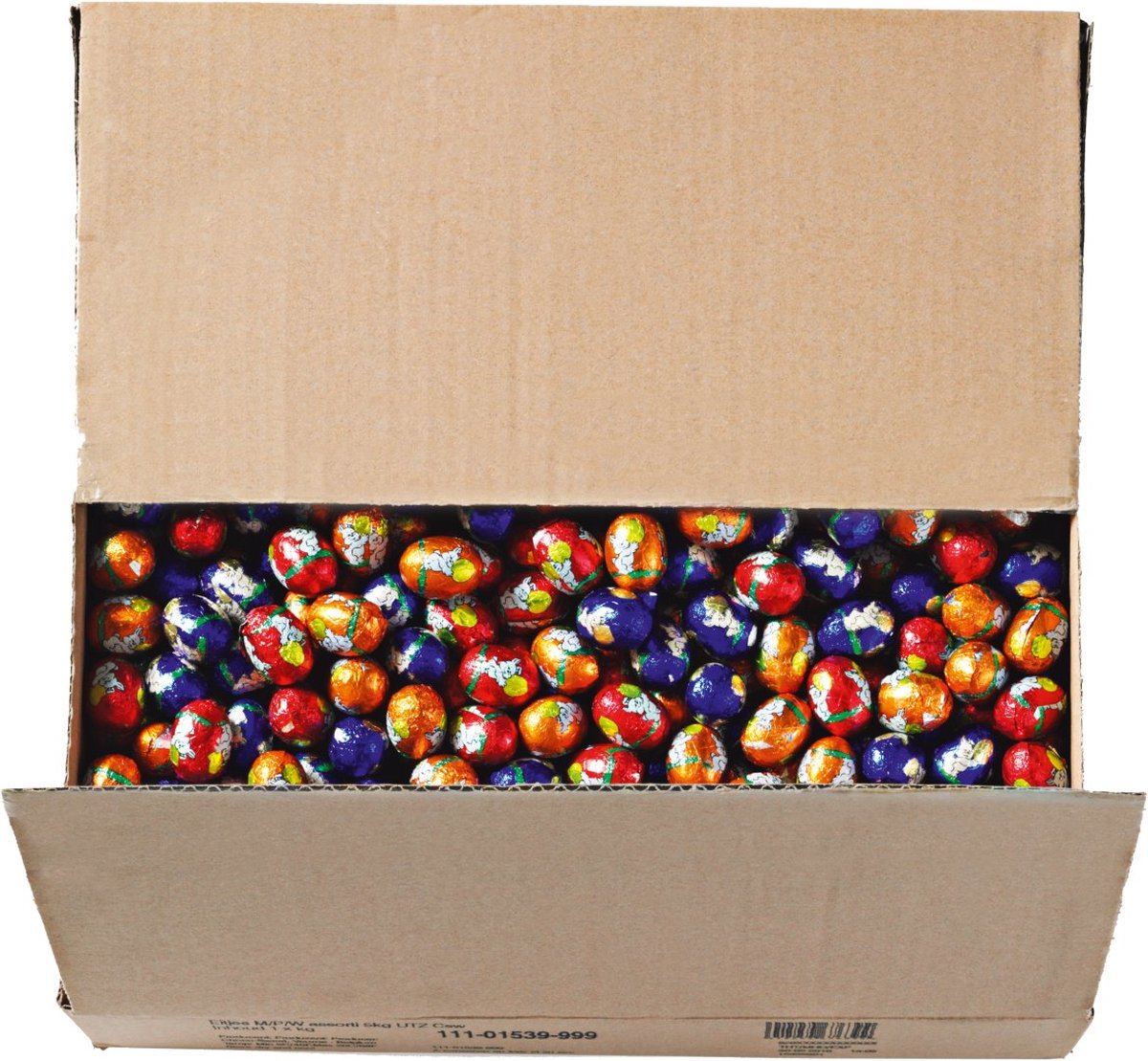 Choco Sweets Chocolade eitjes melk-puur-wit - Doos 5 kilo | bol.com