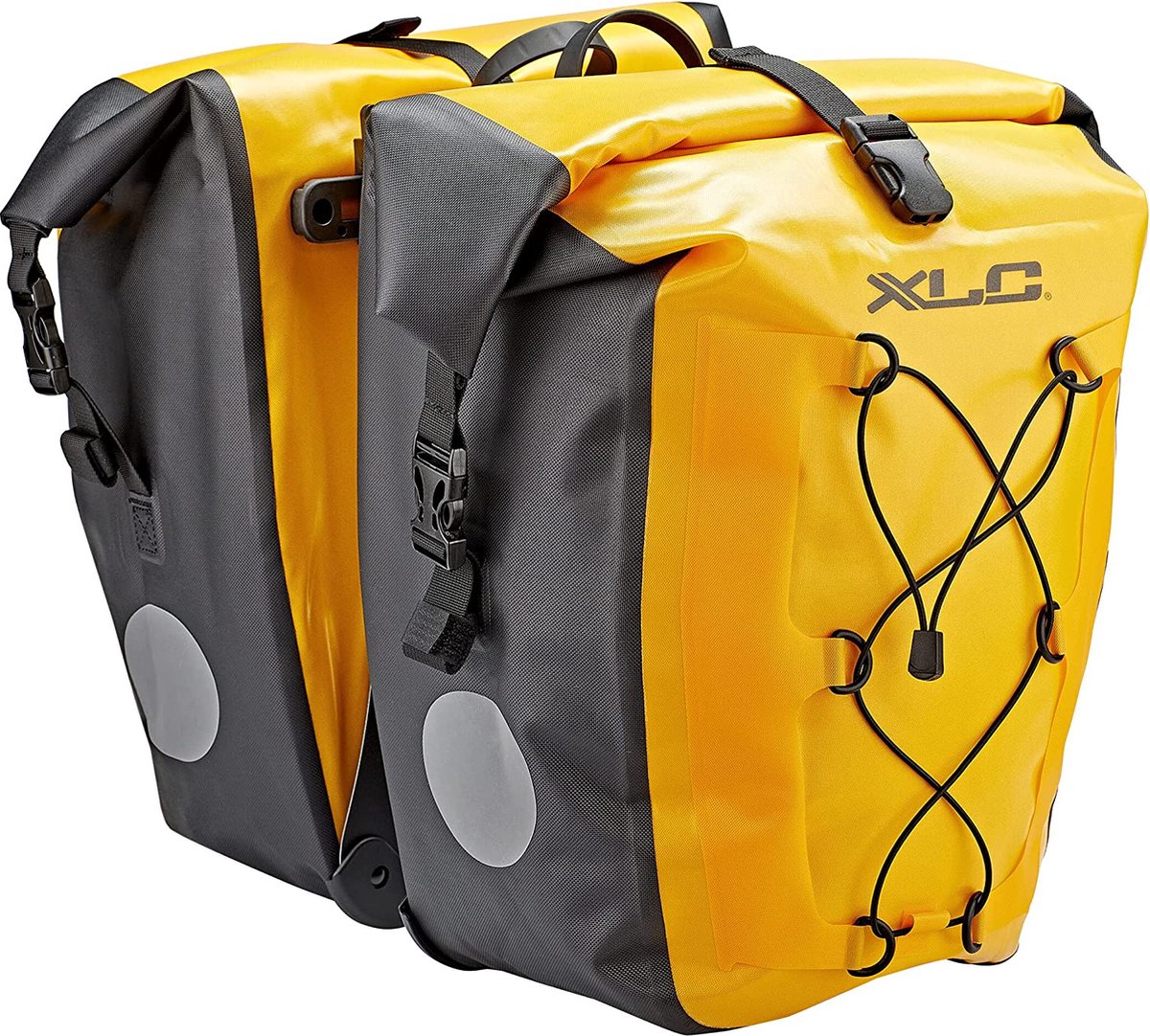 XLC Fietstassen set - Enkel - Waterdicht - Geel - BA-W38 | bol