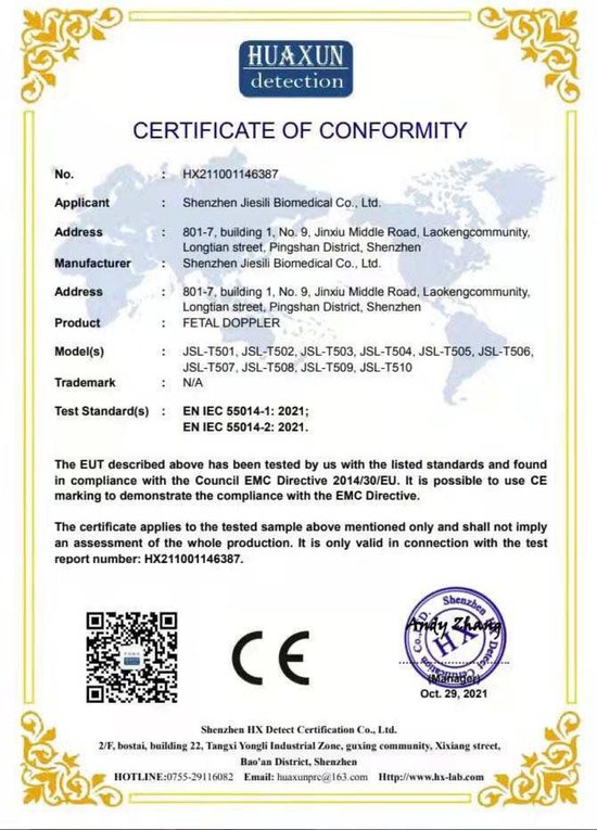 Doppler baby - inclusive Aquasonic echogel 60 ml- Doptone - Heartbeat ...