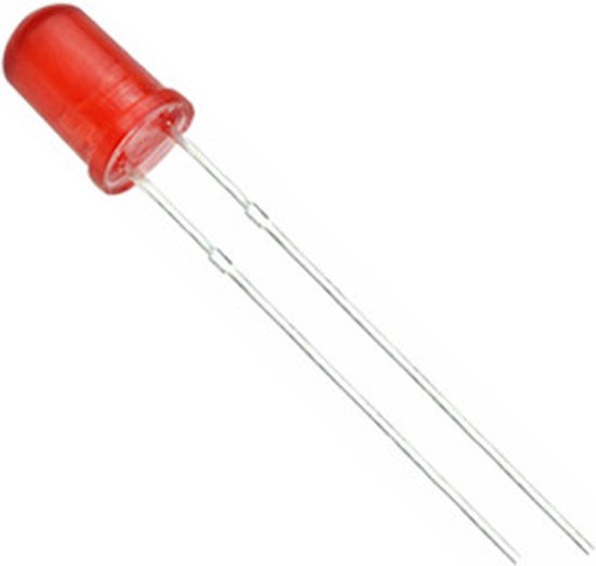 Ledlamp 5mm - Rood - 3 stuks | bol