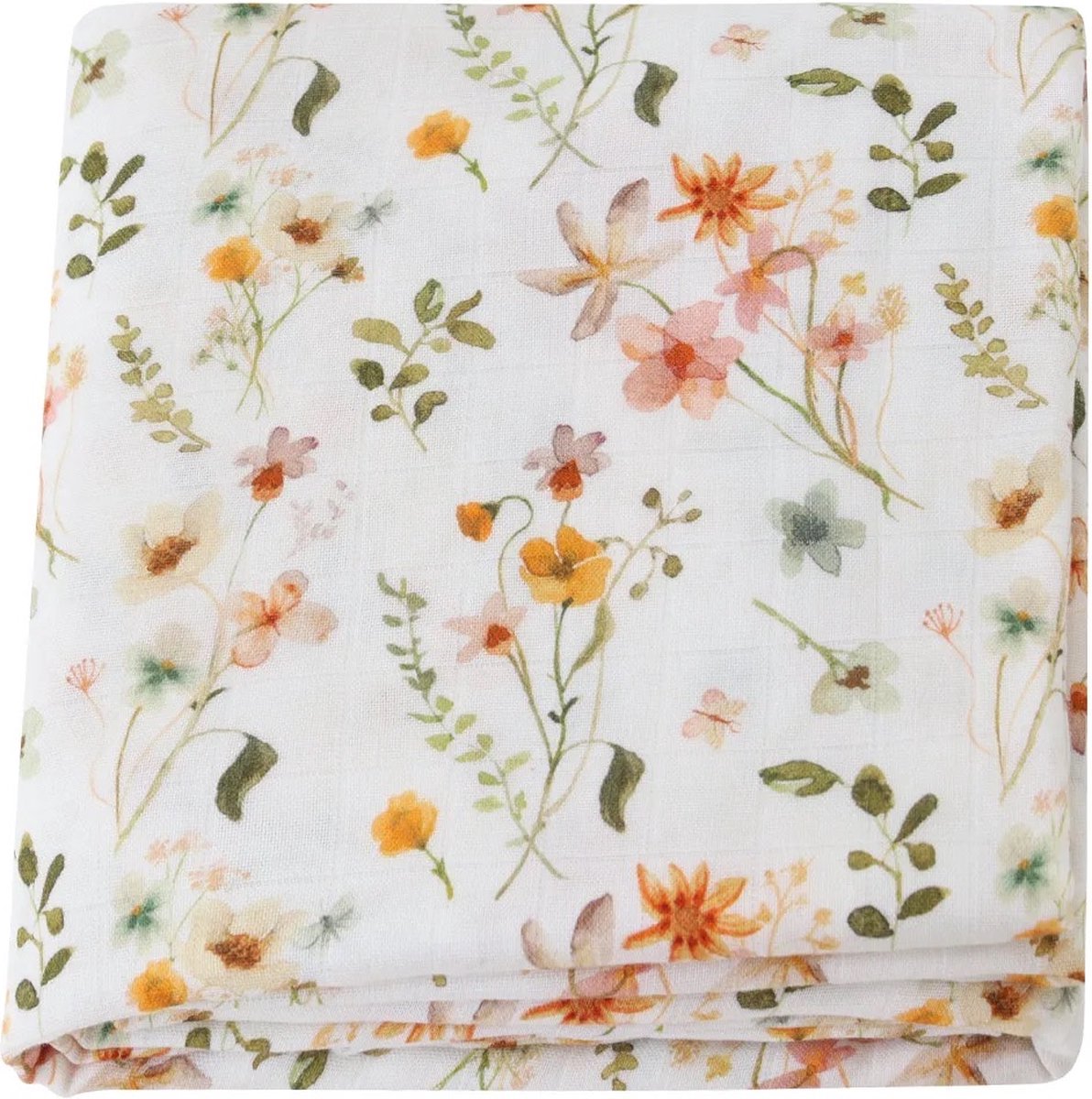 Hydrofiele Luier -XL - 120x120cm - Bamboe - Hydrofieldoek Flower ...