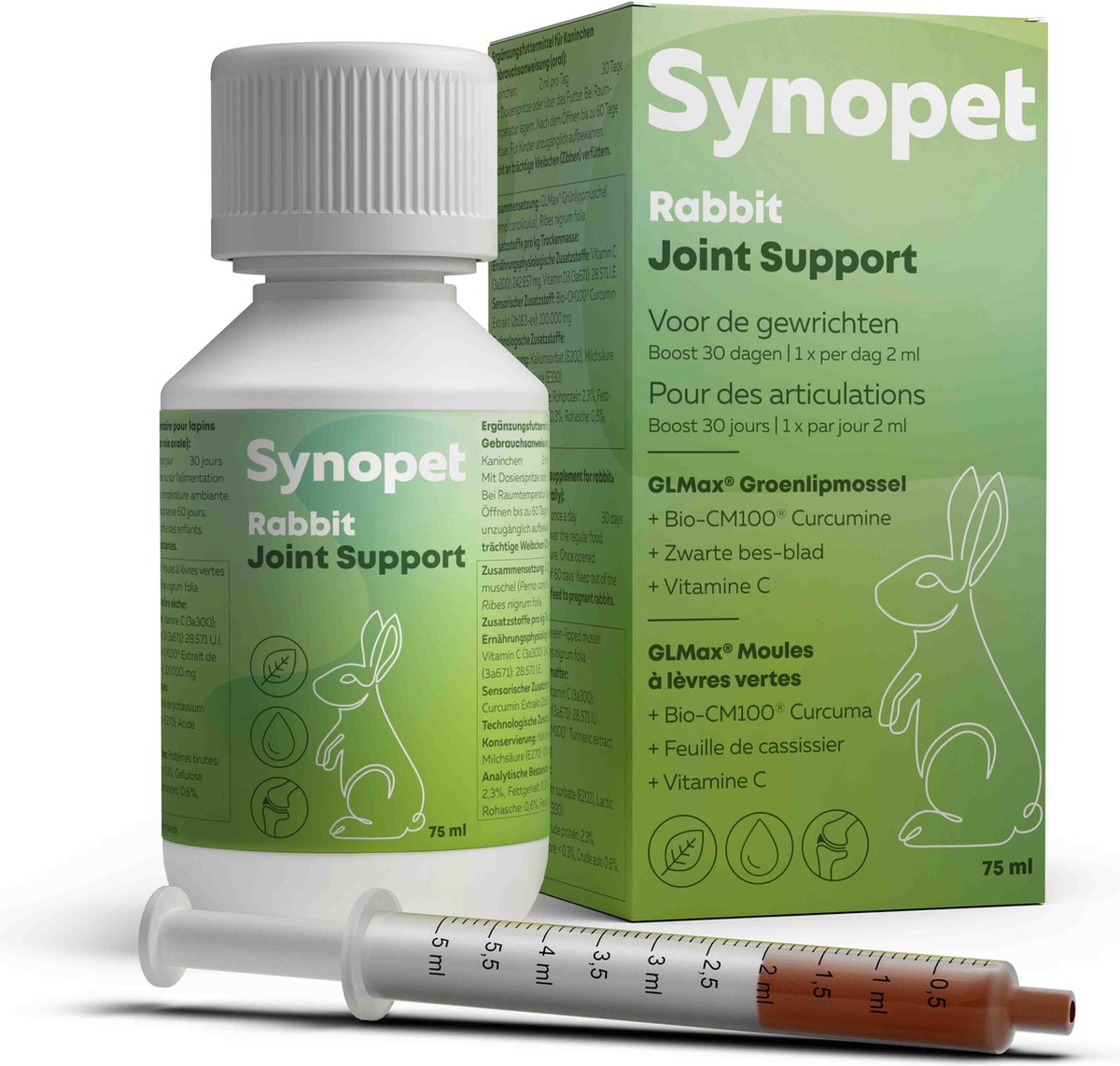 Synopet Rabbit Joint Support 75ml (voorheen Synopet Ory-Syn) | bol.com