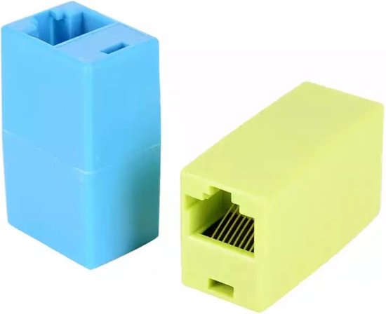 10-pack - UTP Koppelstuk - Zwart - Koppelstuk internetkabel - Ethernet ...