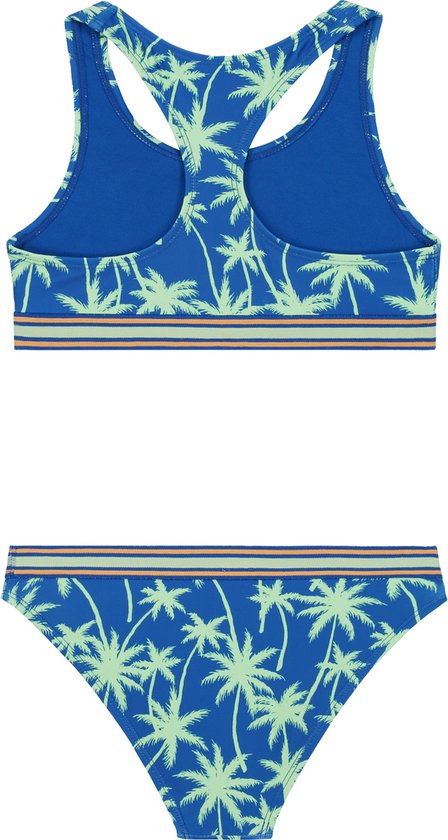 SHIWI Charlie vacation palm Bikiniset Meisjes blauw - maat 134/140 ...