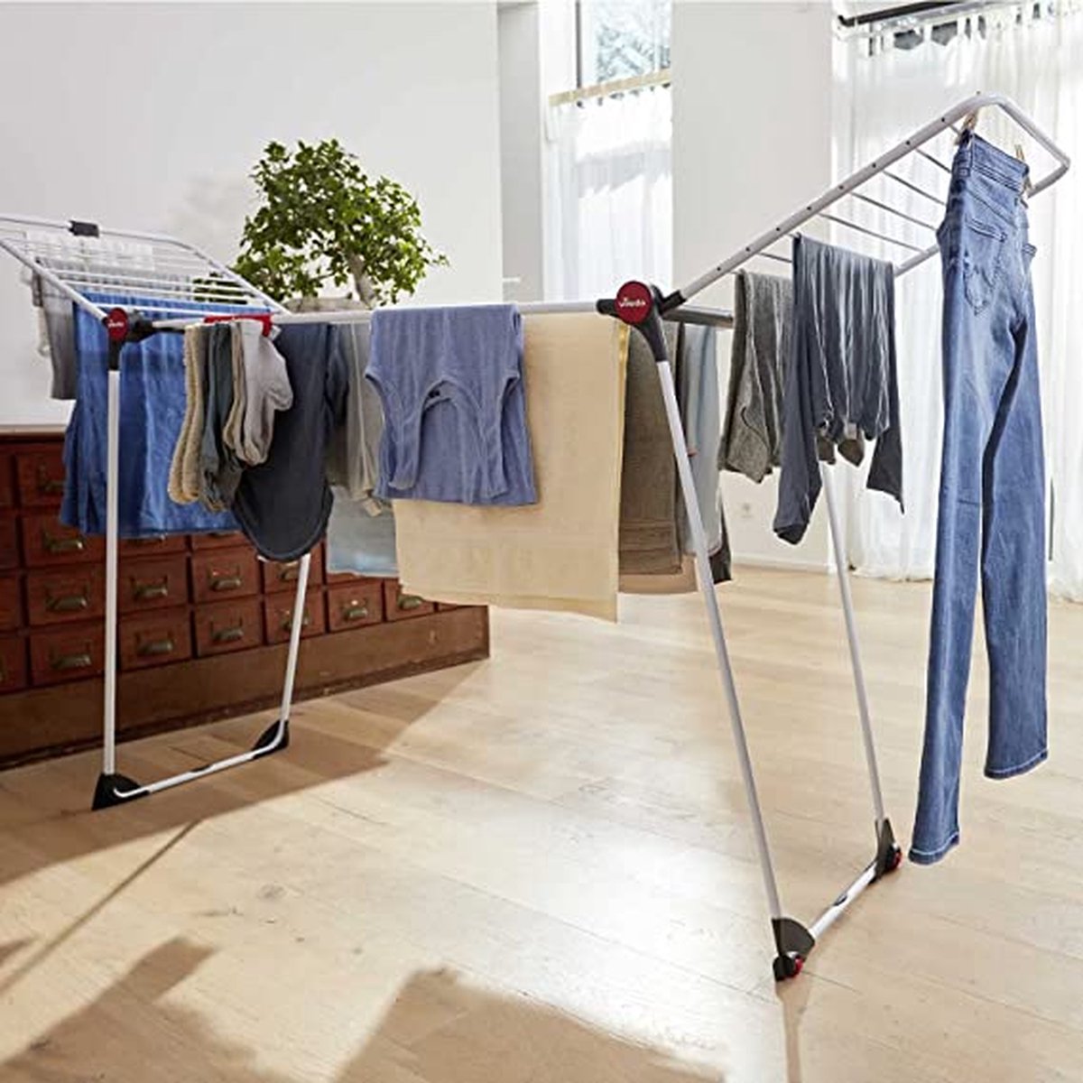 Étendoir intérieur, étendoir à linge / étendoir à linge pliable ...