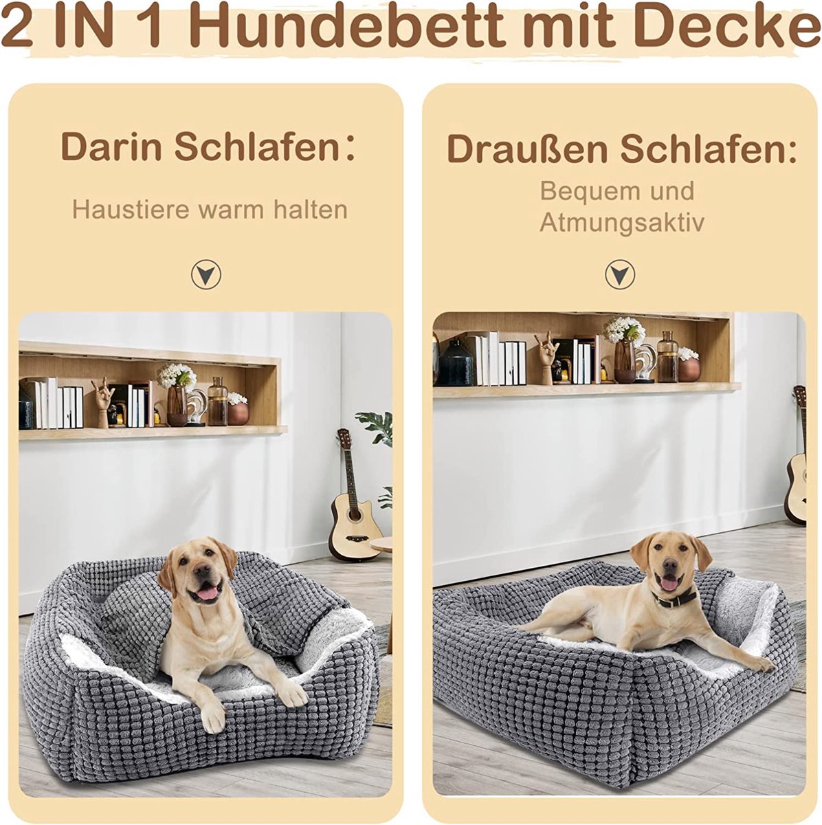 Hondenbed – luxe hondenbed voor grote honden | bol.com