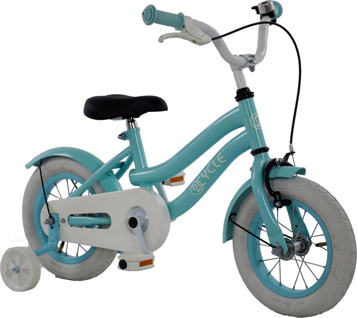 2Cycle Pretty - Kinderfiets - 12 inch - Groen - Meisjesfiets | bol.com