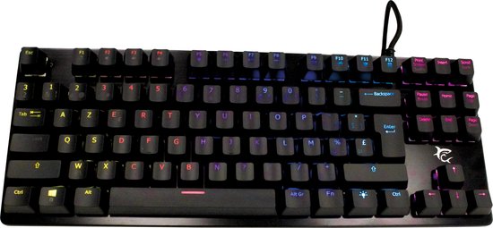 WHITE SHARK KEYBOARD GK-1925 SPARTAN - METAL - AZERTY | bol.com