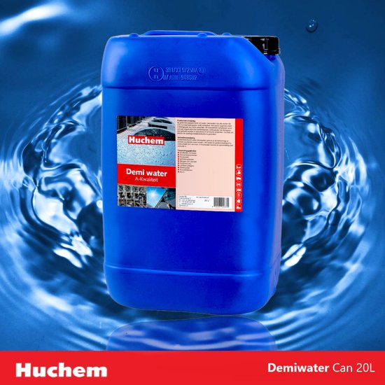 Huchem Demiwater - Gedemineraliseerd water, osmose, 20L | bol