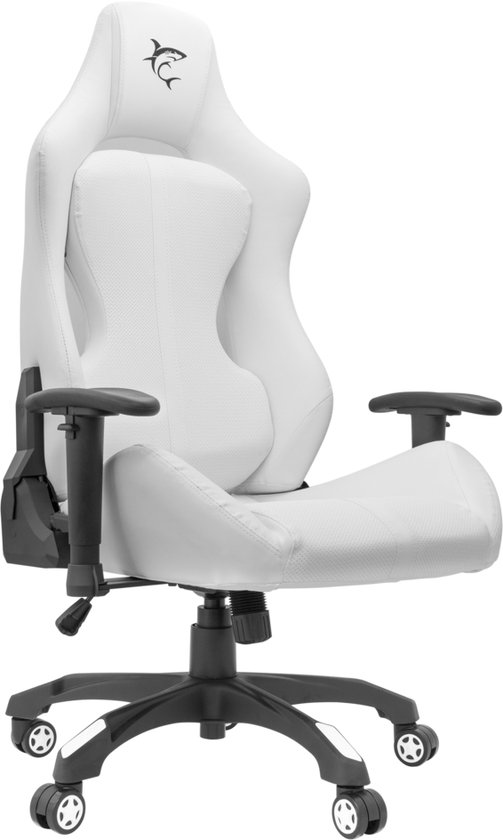 WHITE SHARK GAMING CHAIR MONZA WHITE | bol