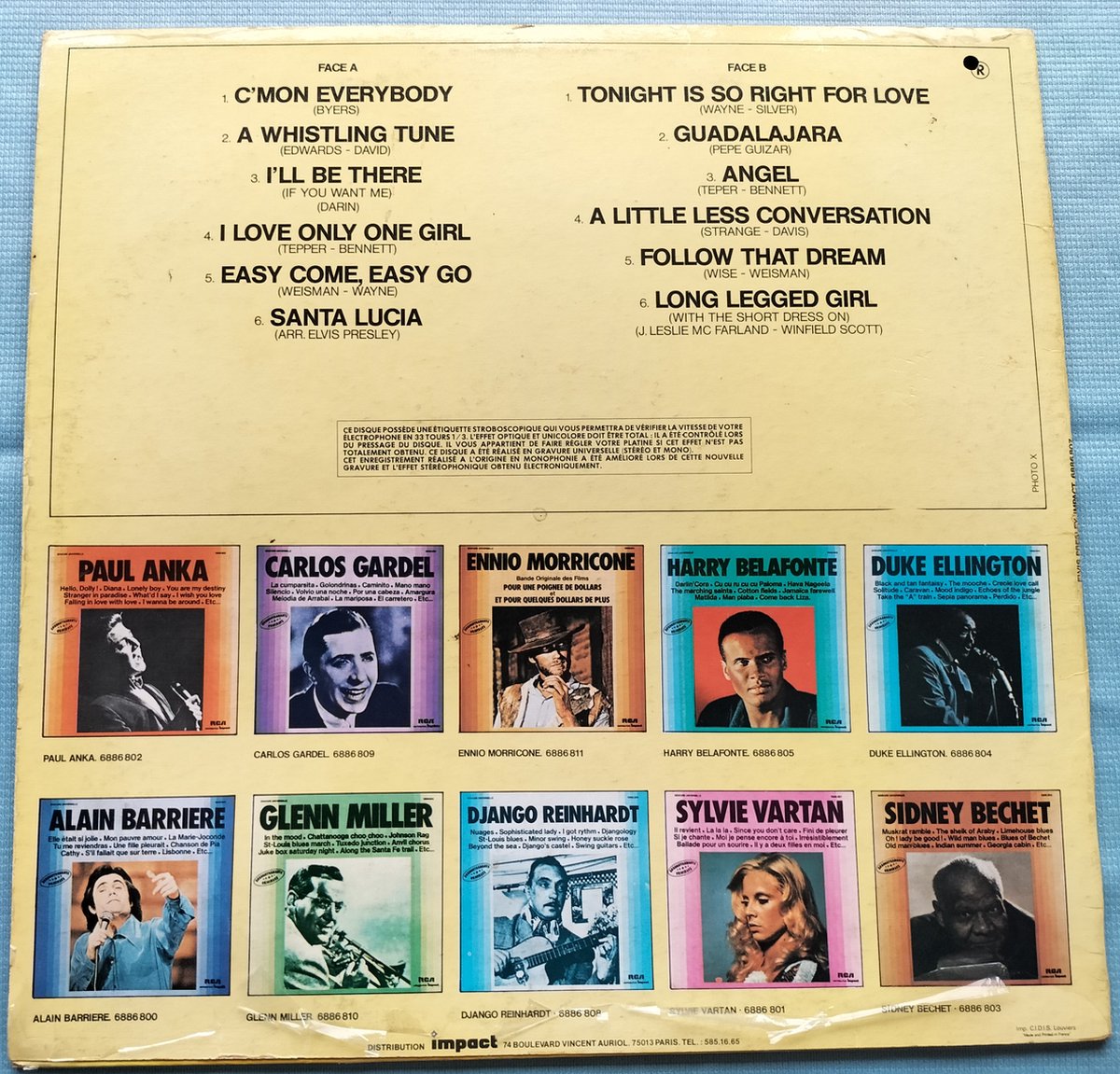 Elvis Presley – Elvis Presley (1977) LP - als nieuw, Elvis Presley ...