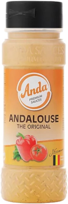 Anda Premium Sauces - Andalouse The Original - Tube - 400 ml | bol