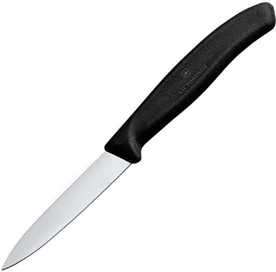 Victorinox Swiss Classic Schilmesje - Zwart - 8cm | bol