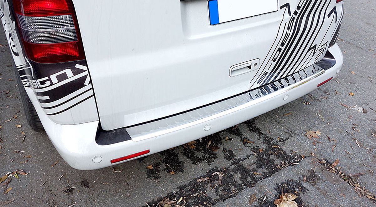 Vw Transporter T5 2013 t/m 2014 Bumper Beschermer Bumperplaat Protector ...