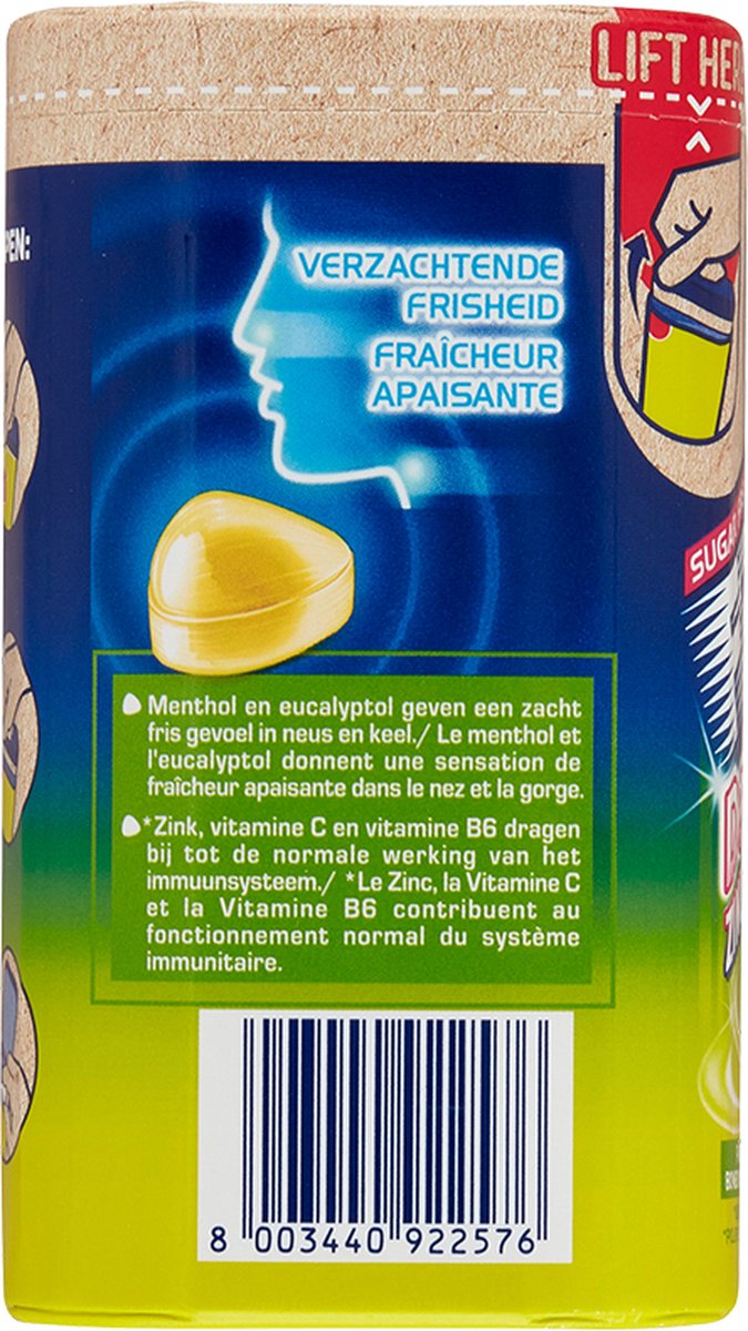 Frisk Defensive limoen - suikervrije kauwgom - 75 stuks x 4 | bol.com