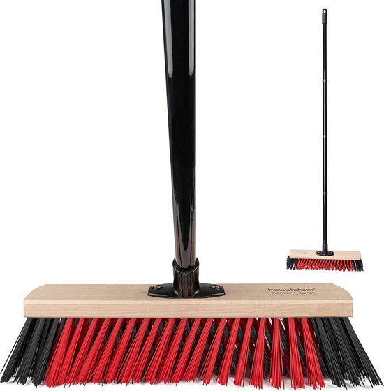 Balai de rue Hausfelder 40 cm de large avec manche - extra long et ...