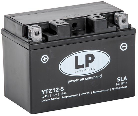 LANDPORT (LP) SLA YTZ12-S AGM MOTOR ACCU 12 VOLT 11,0 AH | bol