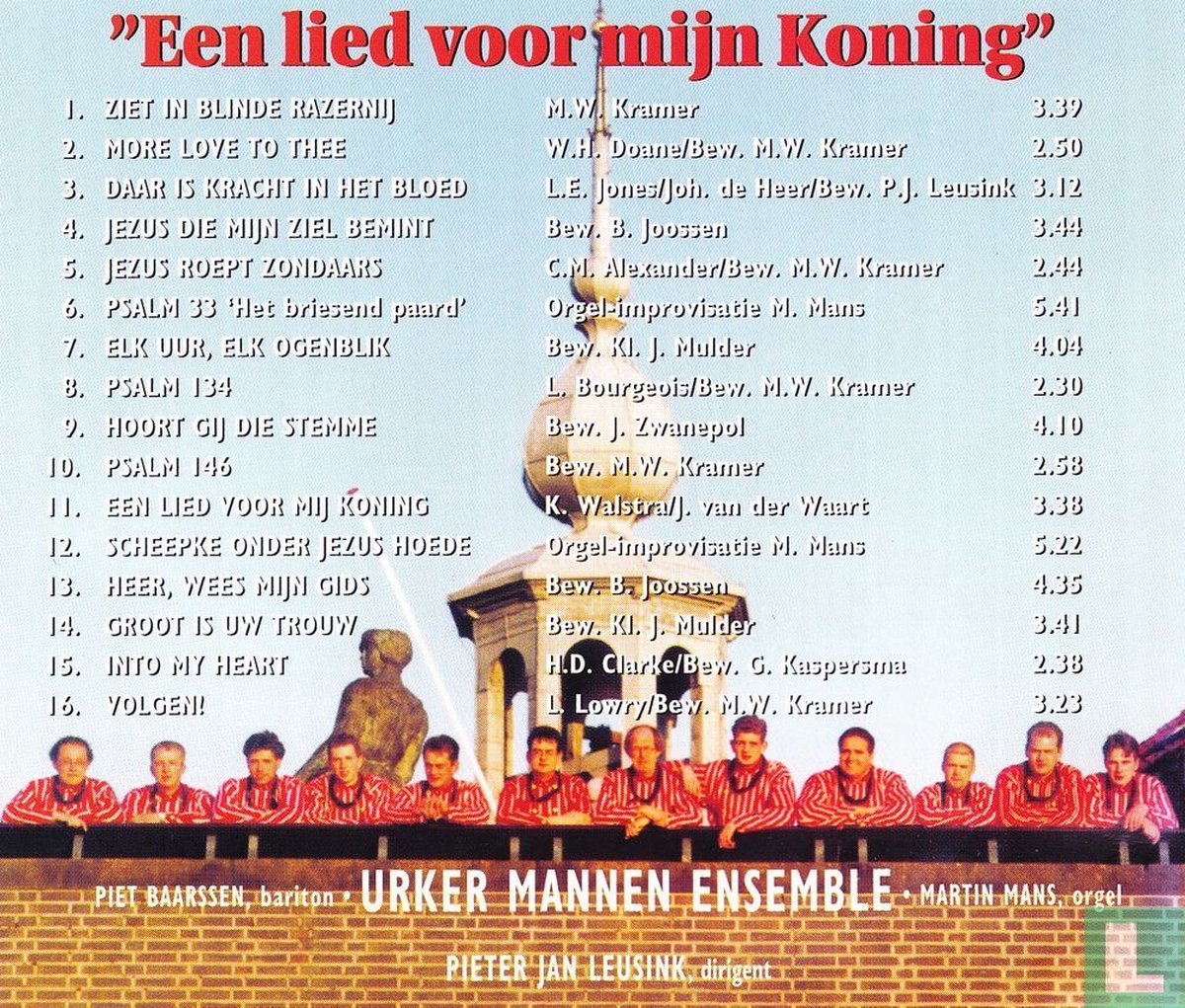 Urker Mannen Ensemble - Een Lied Voor Mijn Koning, Piet Baarssen Bariton en Martin... | bol