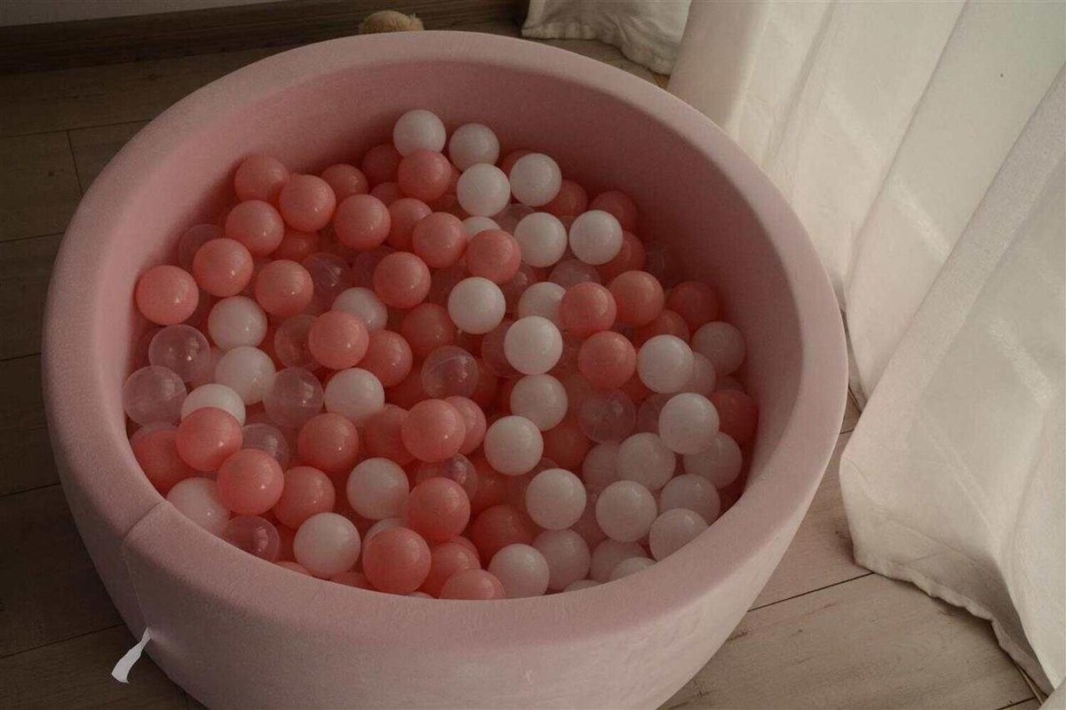 Ballenbak met 200 ballen - Roze - Velvet - Ballenbak - Educatie ...