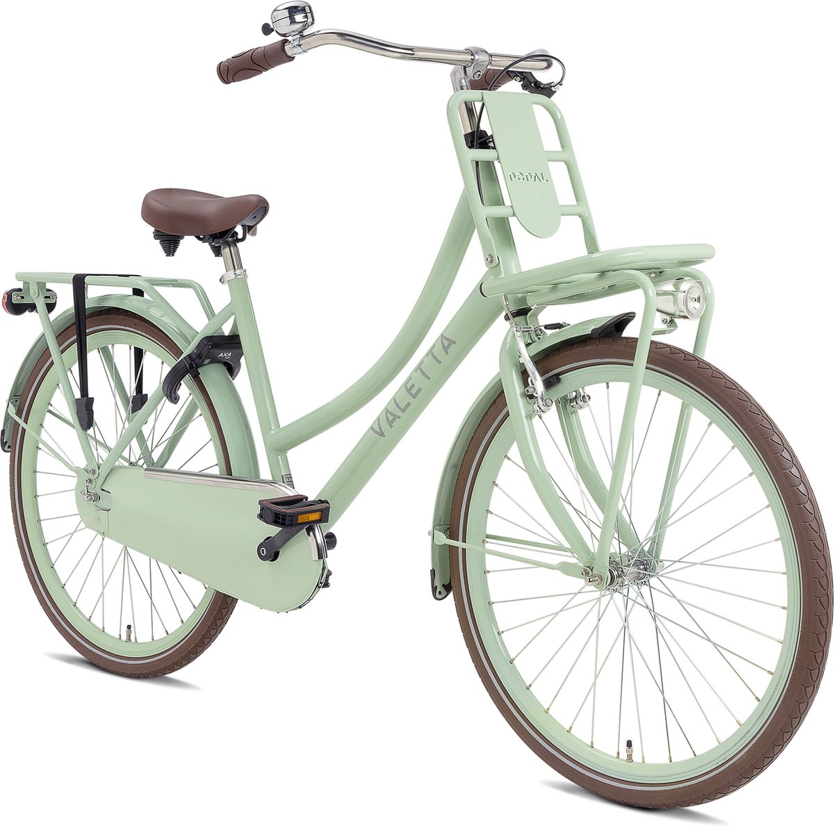 Valetta Cargo - Transportfiets - Meisjesfiets - 26 inch - Pastel Groen ...