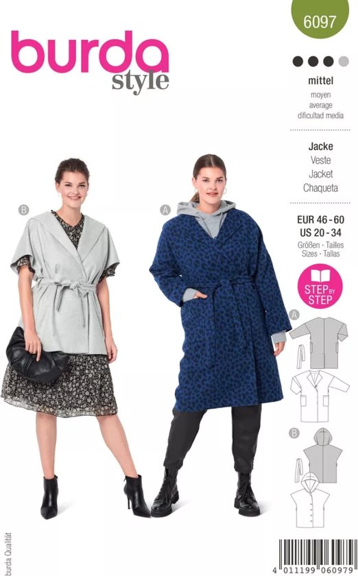 Burda Naaipatroon 6097 | bol