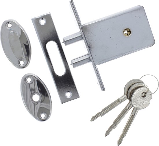 TQ4U insteek bijzetslot - Doornmaat 45 mm - SKG* | bol