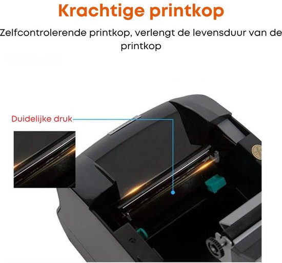 Xprinter 80Mm Thermische Label Printer - Labelmaker- Labelwriter ...