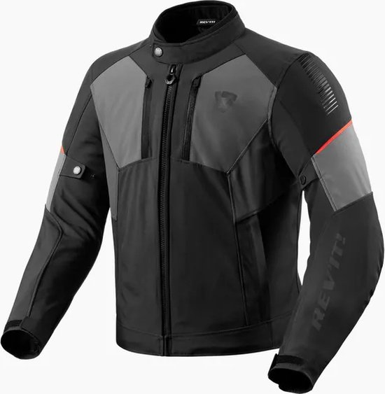 Rev'it! Jacket Catalyst H2O Black Grey XXL | bol.com