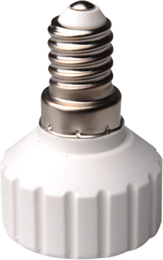 Omvormer Converter Verloopfitting - E14 naar GU10 - Wit | bol