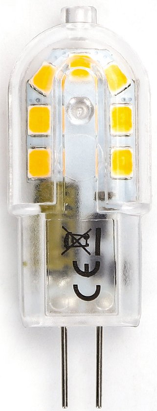 LED Lamp - G4 Fitting - 2W - Helder/Koud Wit 6500K | Vervangt 20W | bol.com