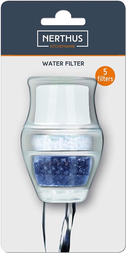 Waterfilter met actieve kool, 1 stuk, 5 lagen filters | bol