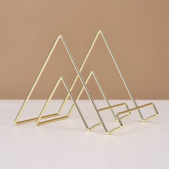 2 stuks ijzeren displaybeugel, decoratieve kunst displaystandaard ...