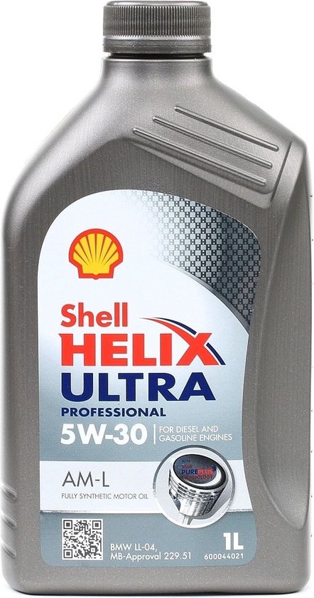 Shell Helix Ultra Professional 5W-30 C3 - 1L Audi VW Skoda Seat BMW | bol