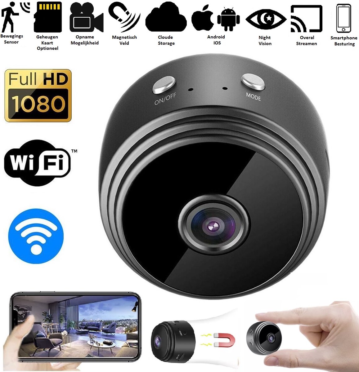 Ematic - Smart I Spy Camera - 300mAh - Verborgen Camera - Mini Camera ...