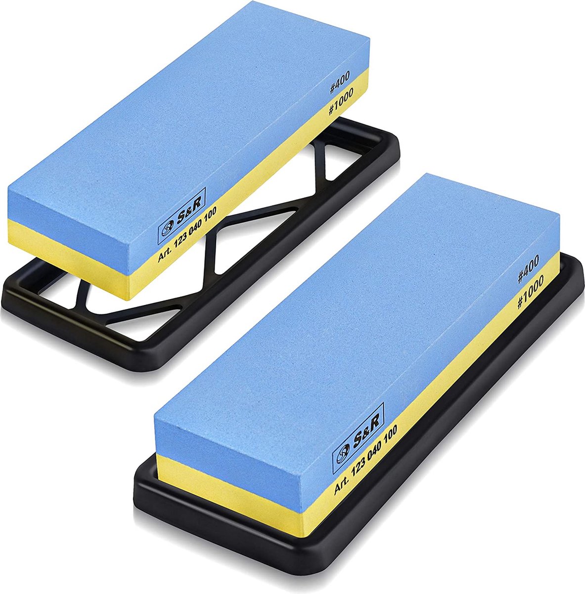 S&R Slijpstenen set 4-delig: dubbelzijdige slijpsteen korrel siliconen ...