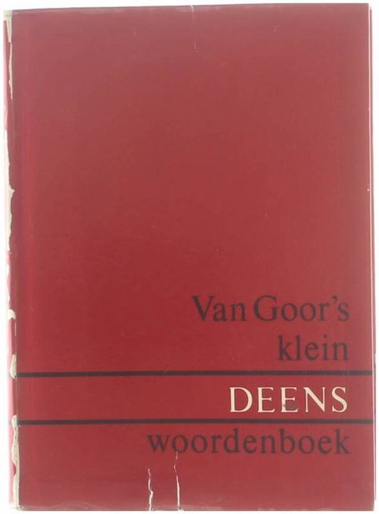 Van goor's klein deens woordenboek, Sanne Schultink | 9789010031938 ...