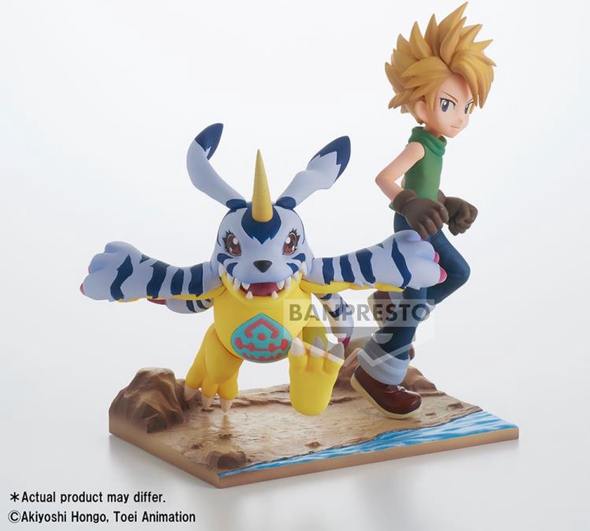 Digimon Yamato & Gabumon Figure DXF-Adventure Archives PVc Statue 15cm ...
