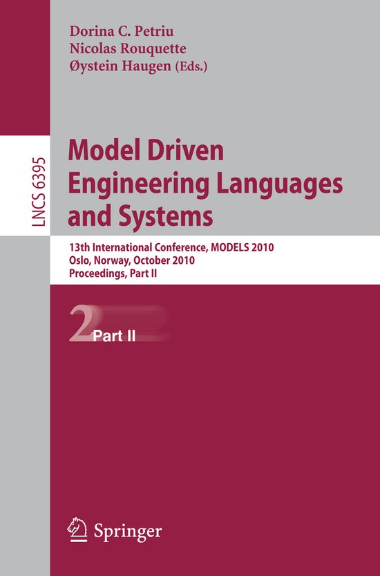 Model Driven Engineering Languages and Systems | 9783642161285 | Boeken ...