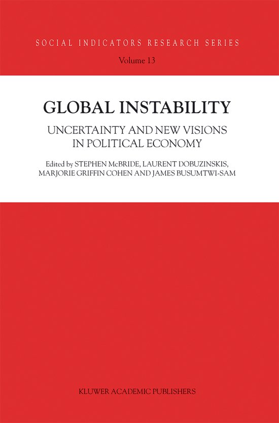 Social Indicators Research Series- Global Instability | 9789401039475 ...