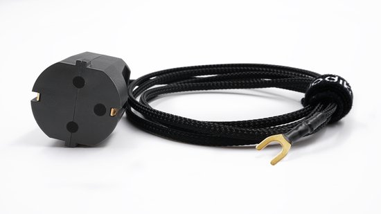 Melodika MDG30 - Aardingskabel met Schuko plug en spade - 3 Meter ...