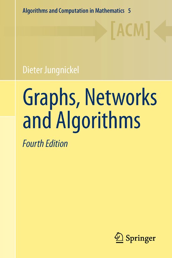 Algorithms and Computation in Mathematics- Graphs, Networks and ...