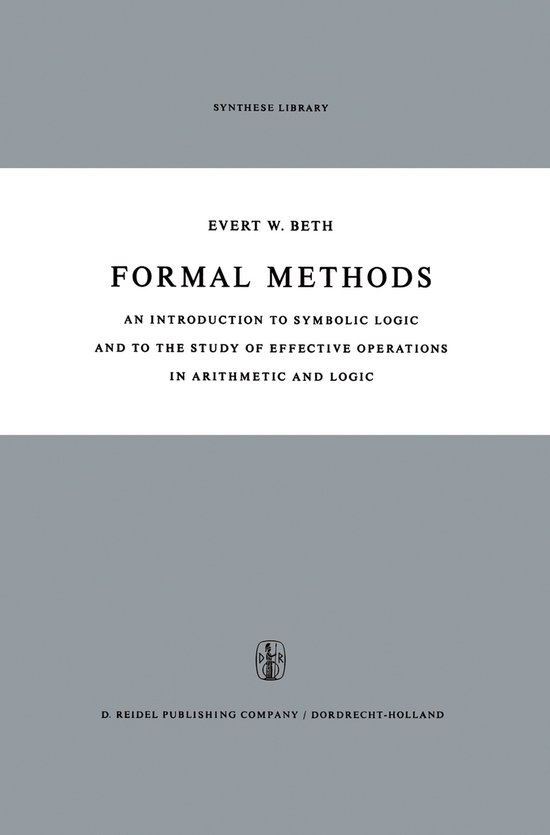 Synthese Library- Formal Methods | 9789401032711 | Boeken | bol.com