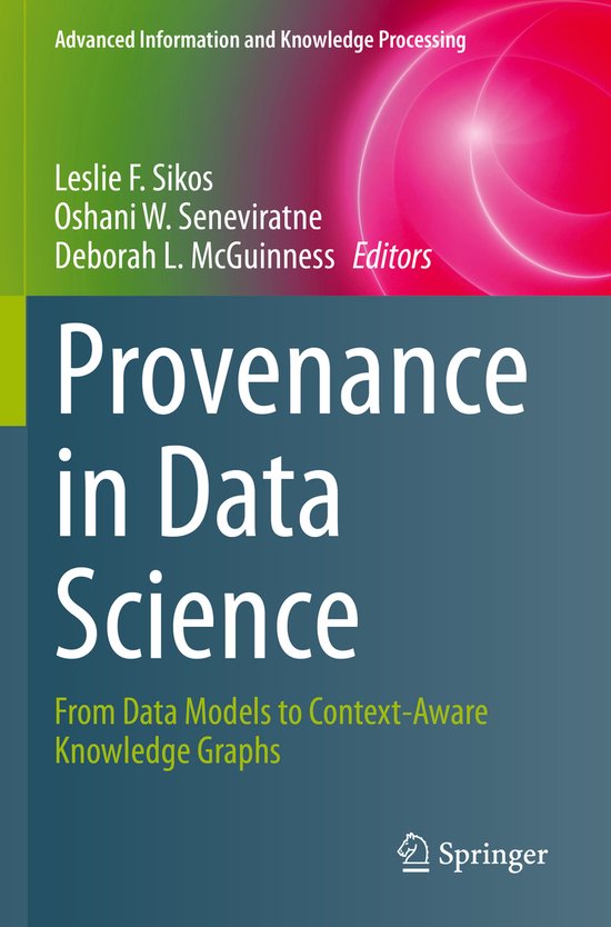 Provenance in Data Science | 9783030676834 | Boeken | bol