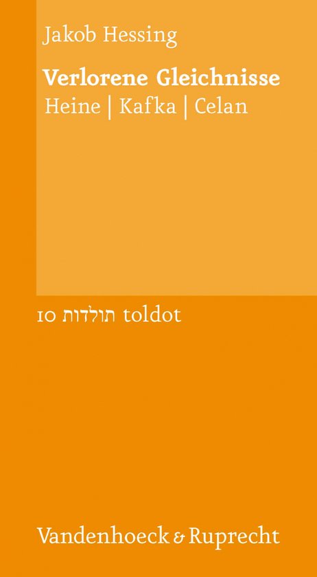 Verlorene Gleichnisse, Jakob Hessing | 9783525350867 | Boeken | bol.com