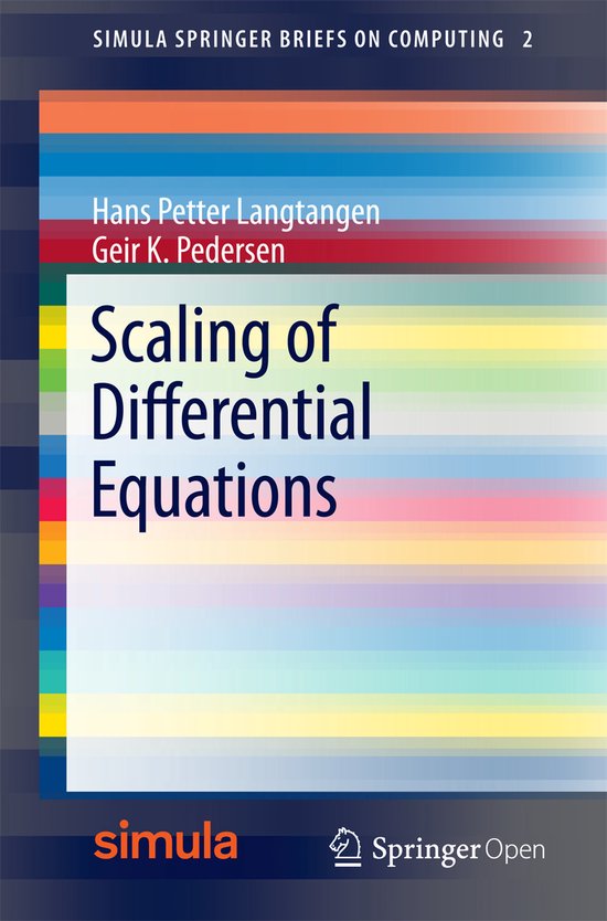 Scaling of Differential Equations | 9783319327259 | Hans Petter ...