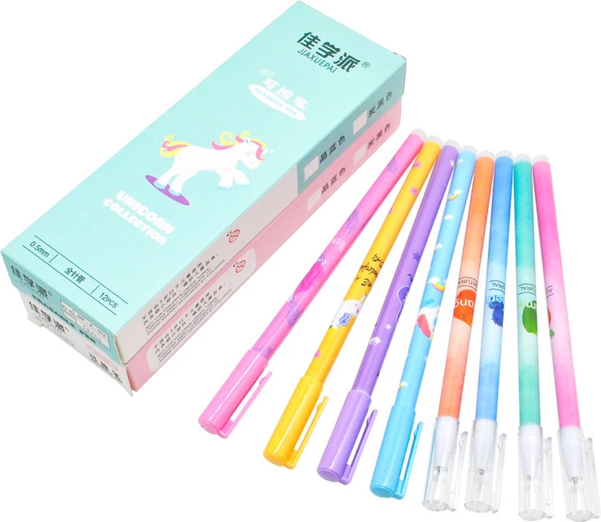 4 Stuks / 1 set Pennen Eenhoorn plus Bruynzeel schetsboek Uitwisbare ...