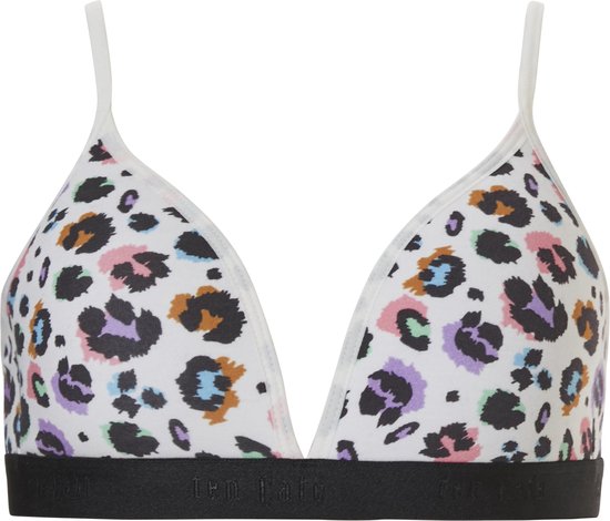 ten Cate voorgevormde bh top leopard off white voor Meisjes - Maat 75A ...