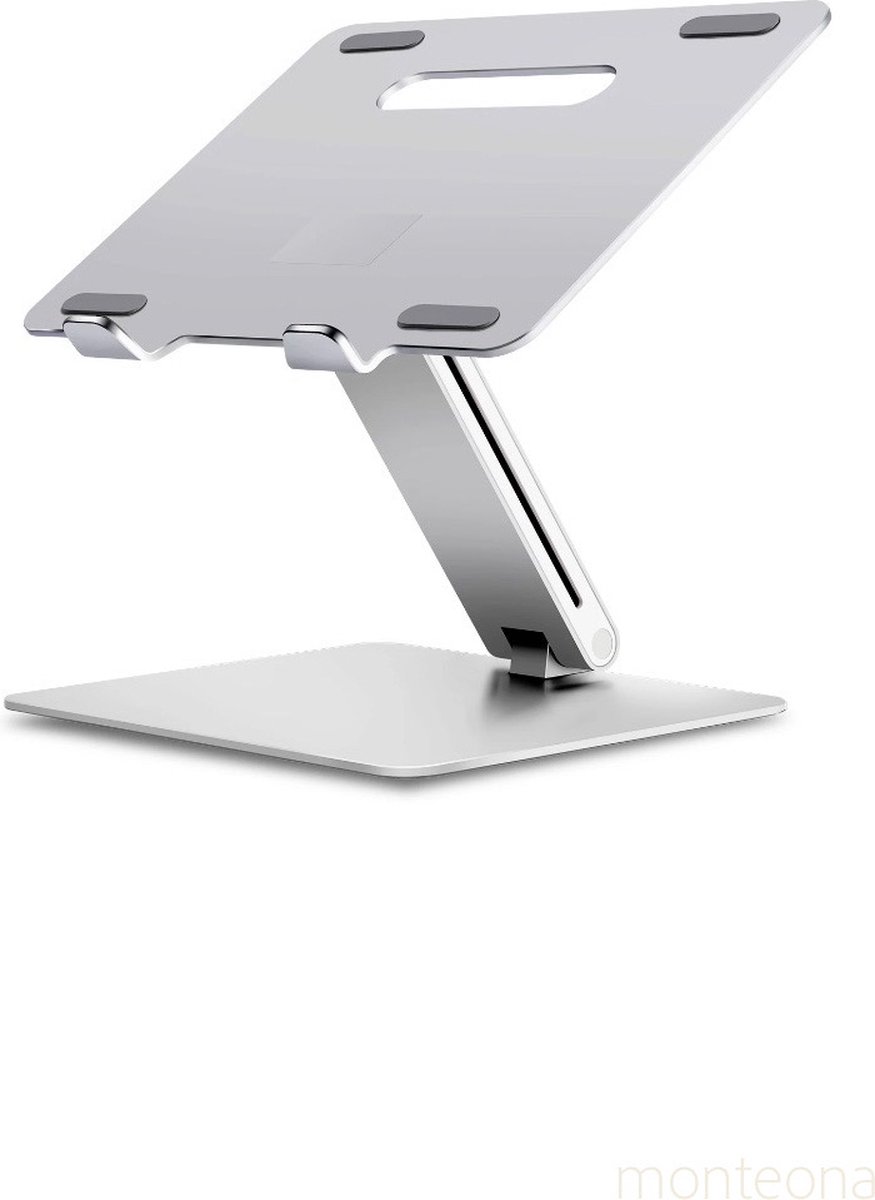 Luxe Laptop Standaard - Aluminium - Laptop Houder - Tablet Houder ...