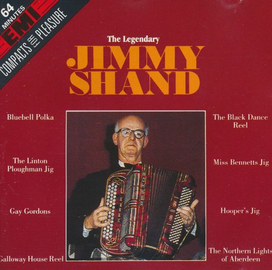Legendary Jimmy Shand, Shand Jimmy,, Jimmy Shand | Muziek | bol.com